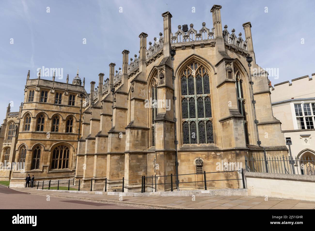 Members of the Royal Family attend the Easter Service at St George's ...