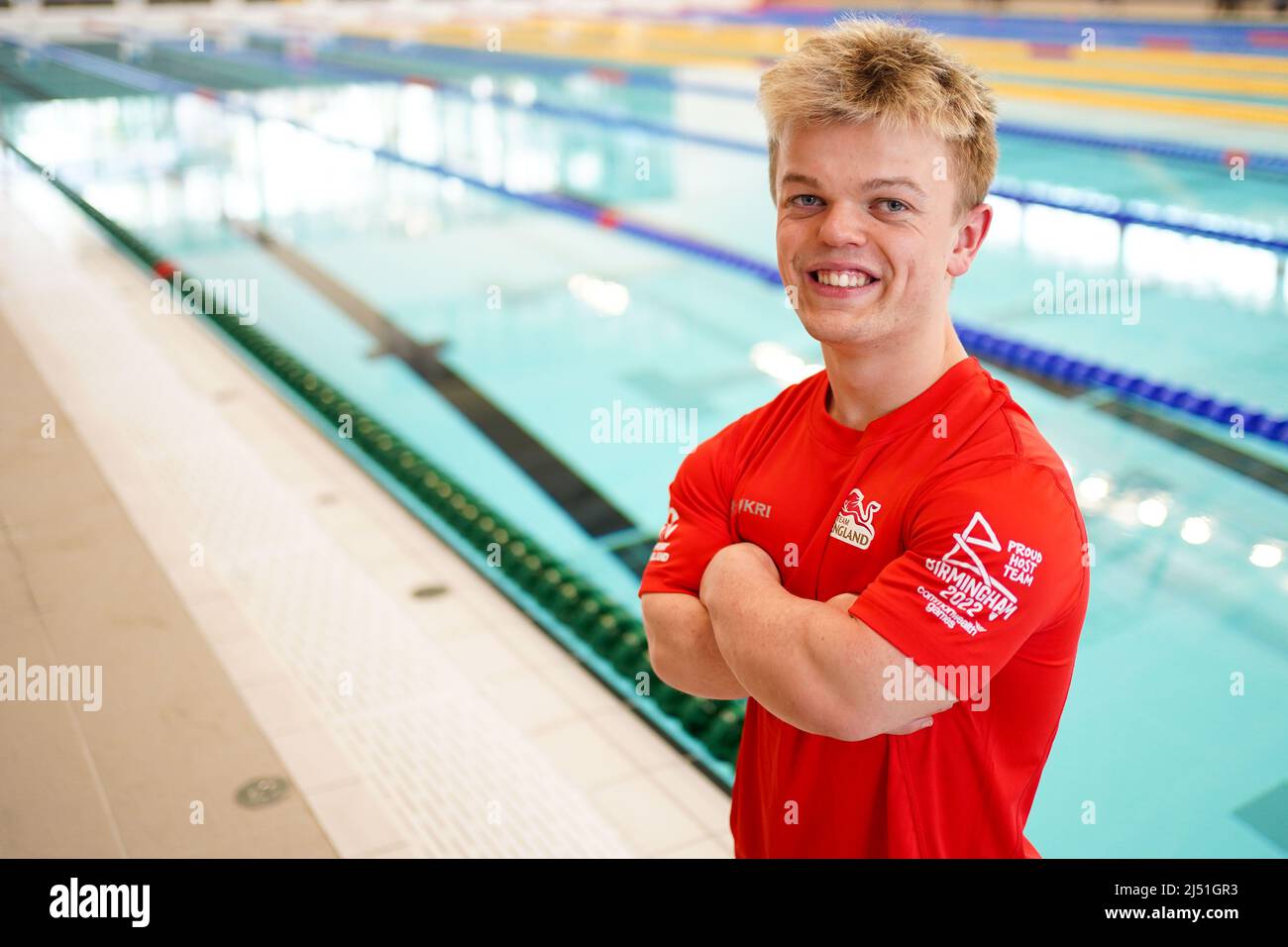 Will Perry, Paralympic swimmer at the Sandwell Aquatics Centre ...
