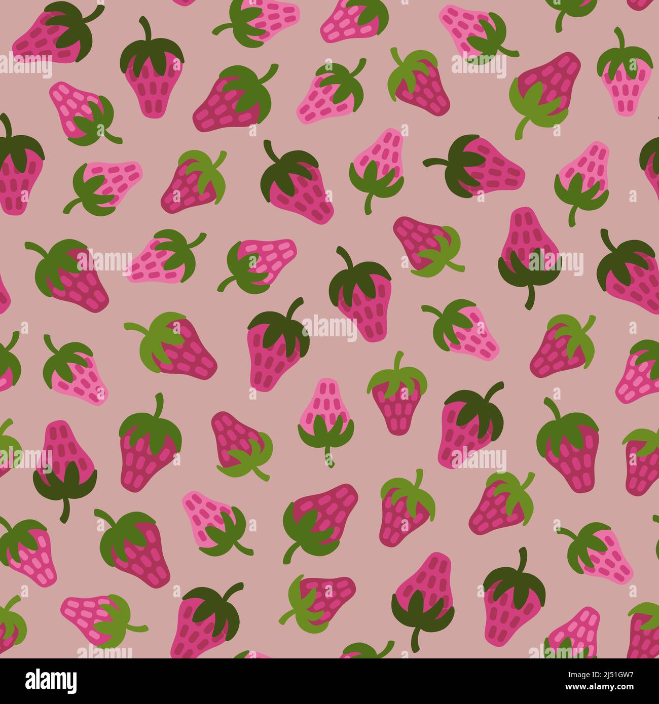 Garden in spring strawberry Stock Vector Images - Alamy