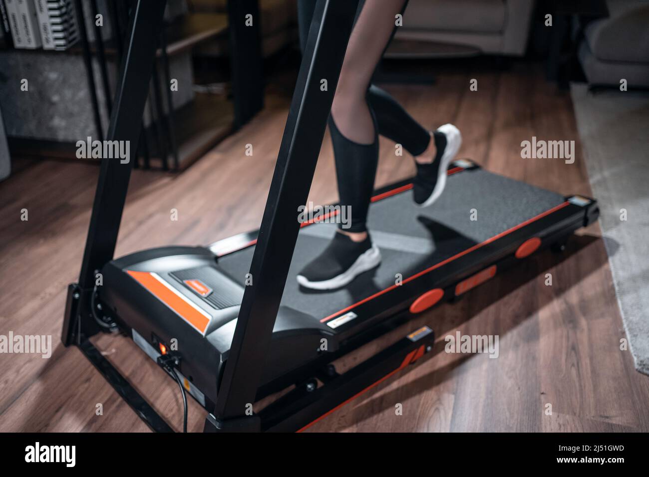 Treadmill running shoes hi-res stock photography and images - Alamy