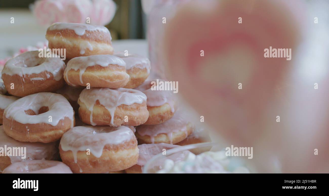 Fruit filled doughnuts hi-res stock photography and images - Alamy