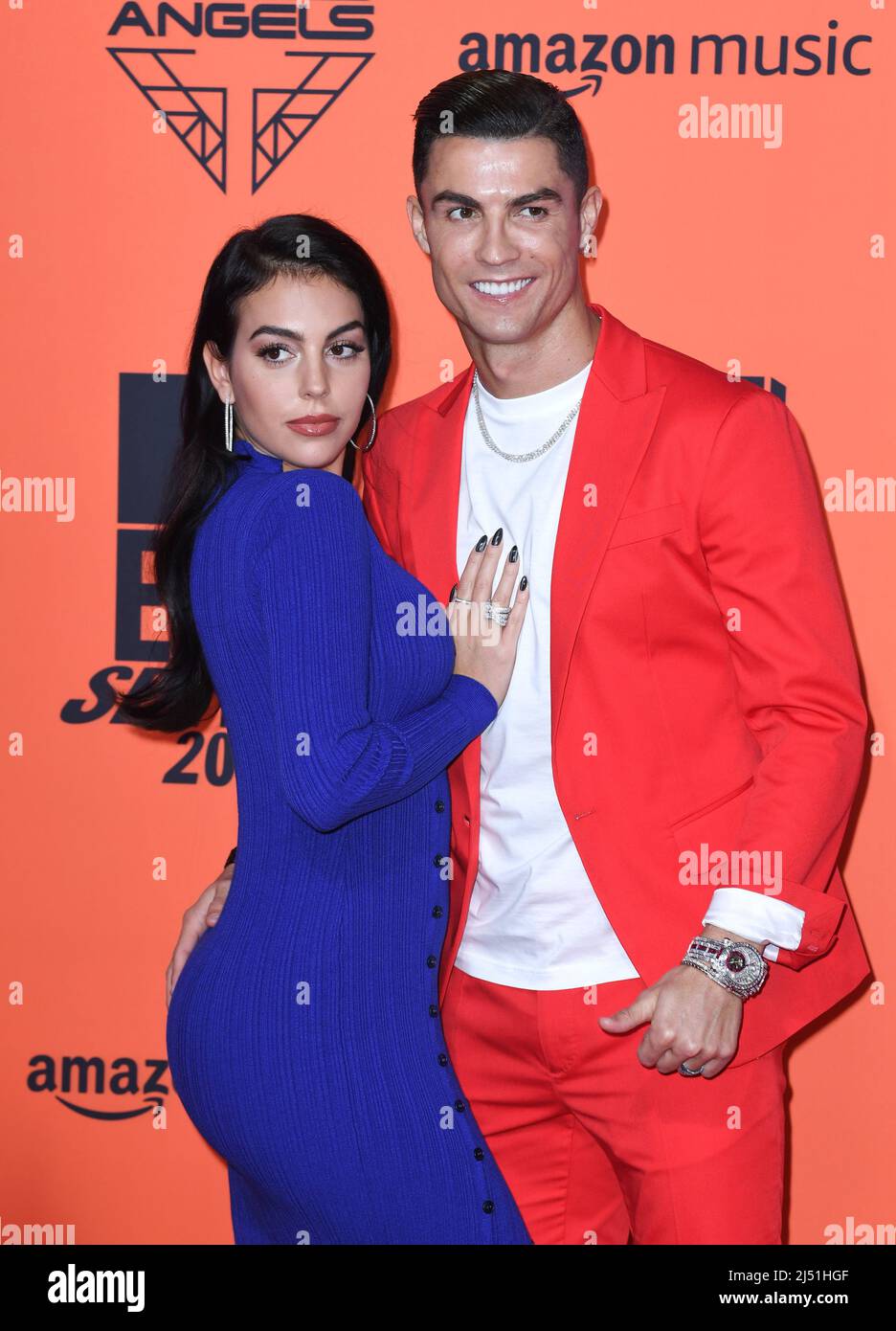 Georgina rodriguez twins hi-res stock photography and images - Alamy