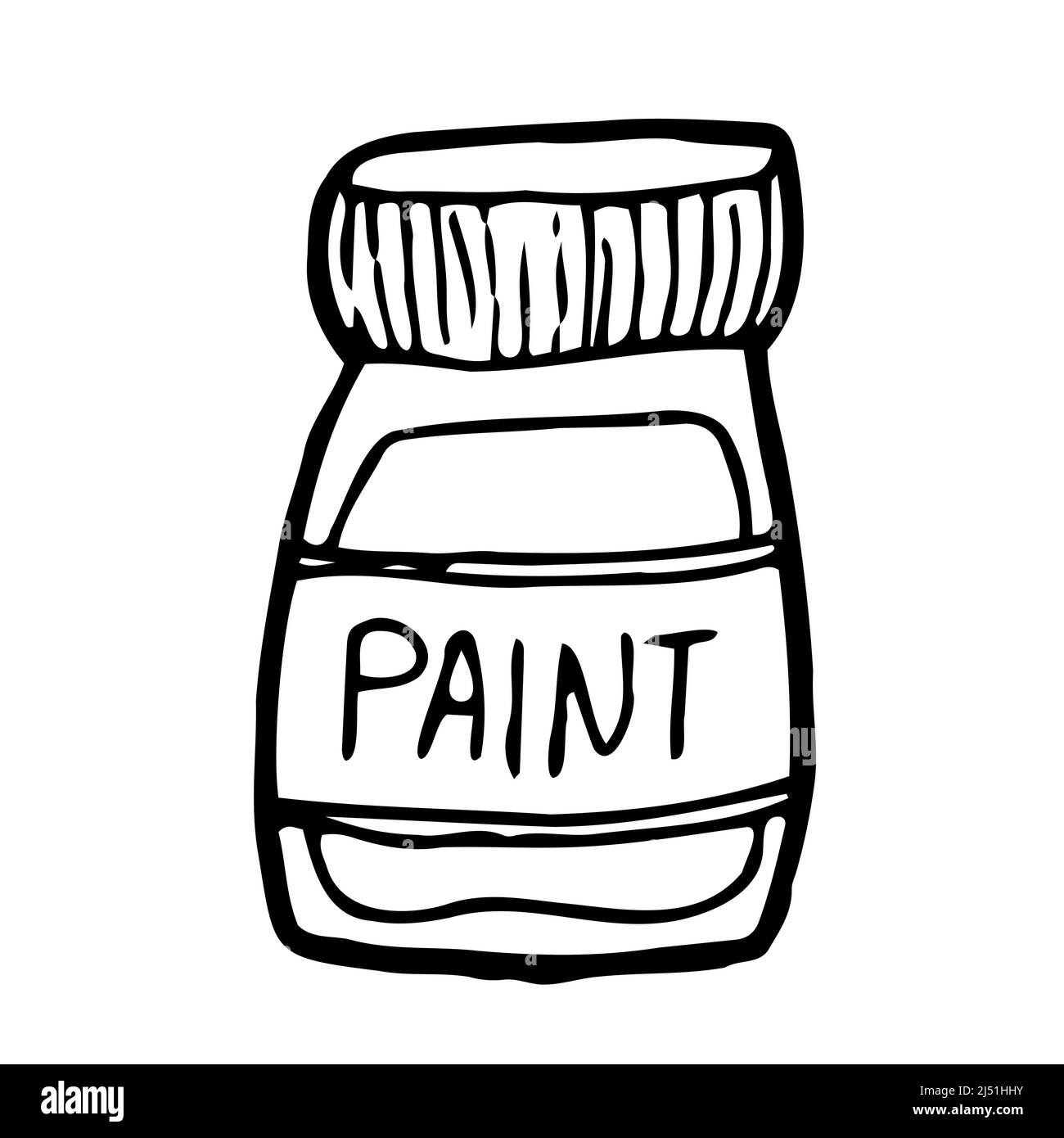 Art craft supplies Black and White Stock Photos & Images - Alamy