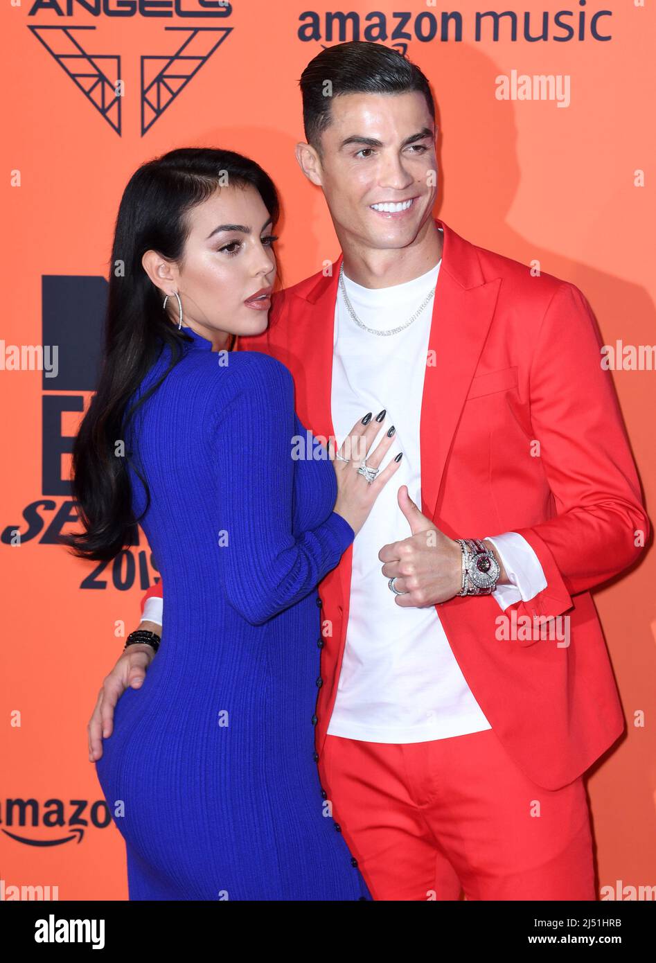 Georgina rodriguez twins hi-res stock photography and images - Alamy