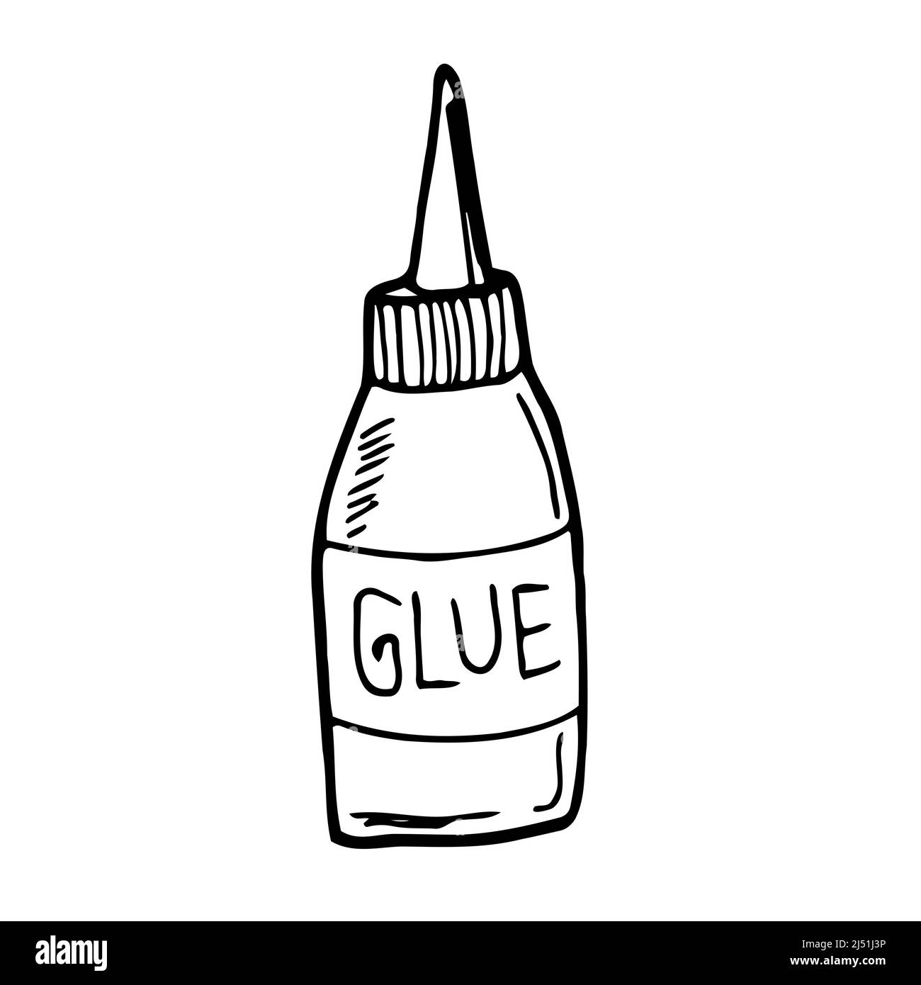 Glue Bottle Clipart