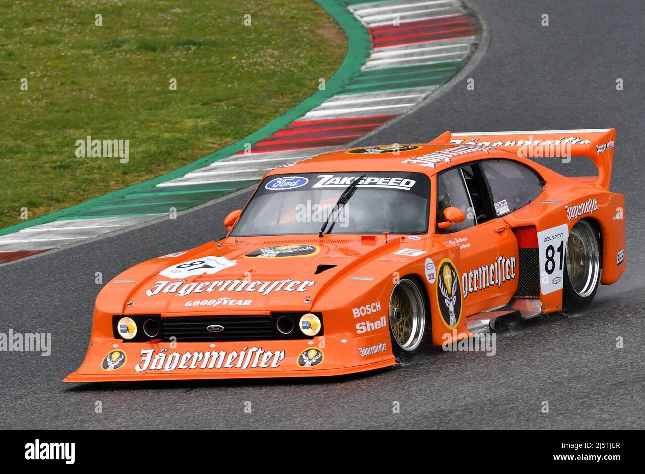 Scarperia, 3 April 2022: Ford Capri Turbo Gr 5 Jagermeister DRM year ...