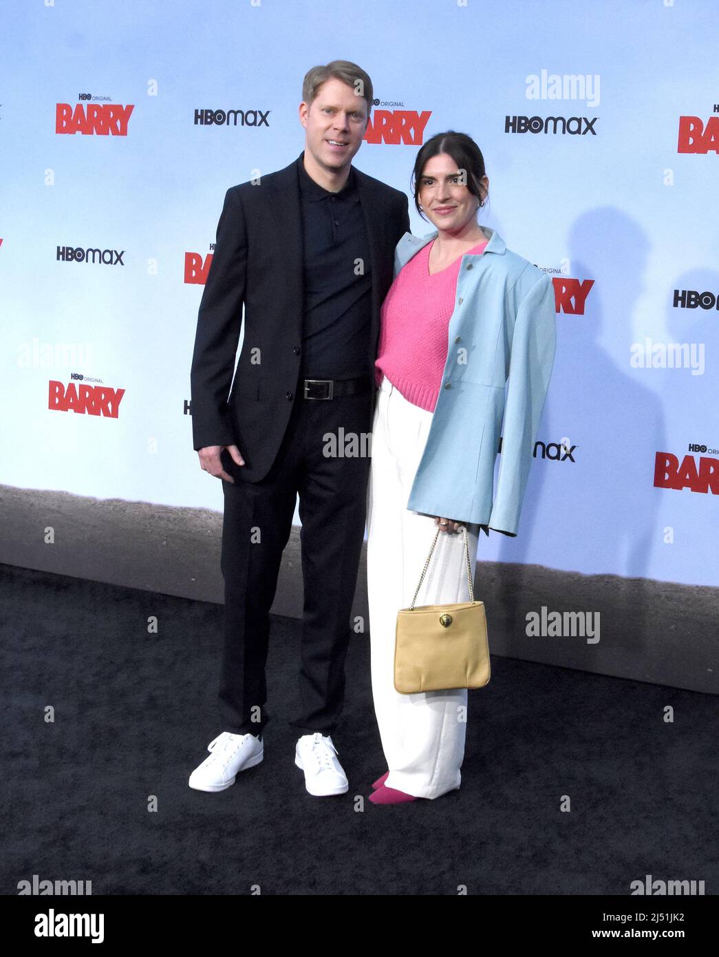 Los Angeles, California, USA 18th April 2022 Actor Tim Baltz and ...