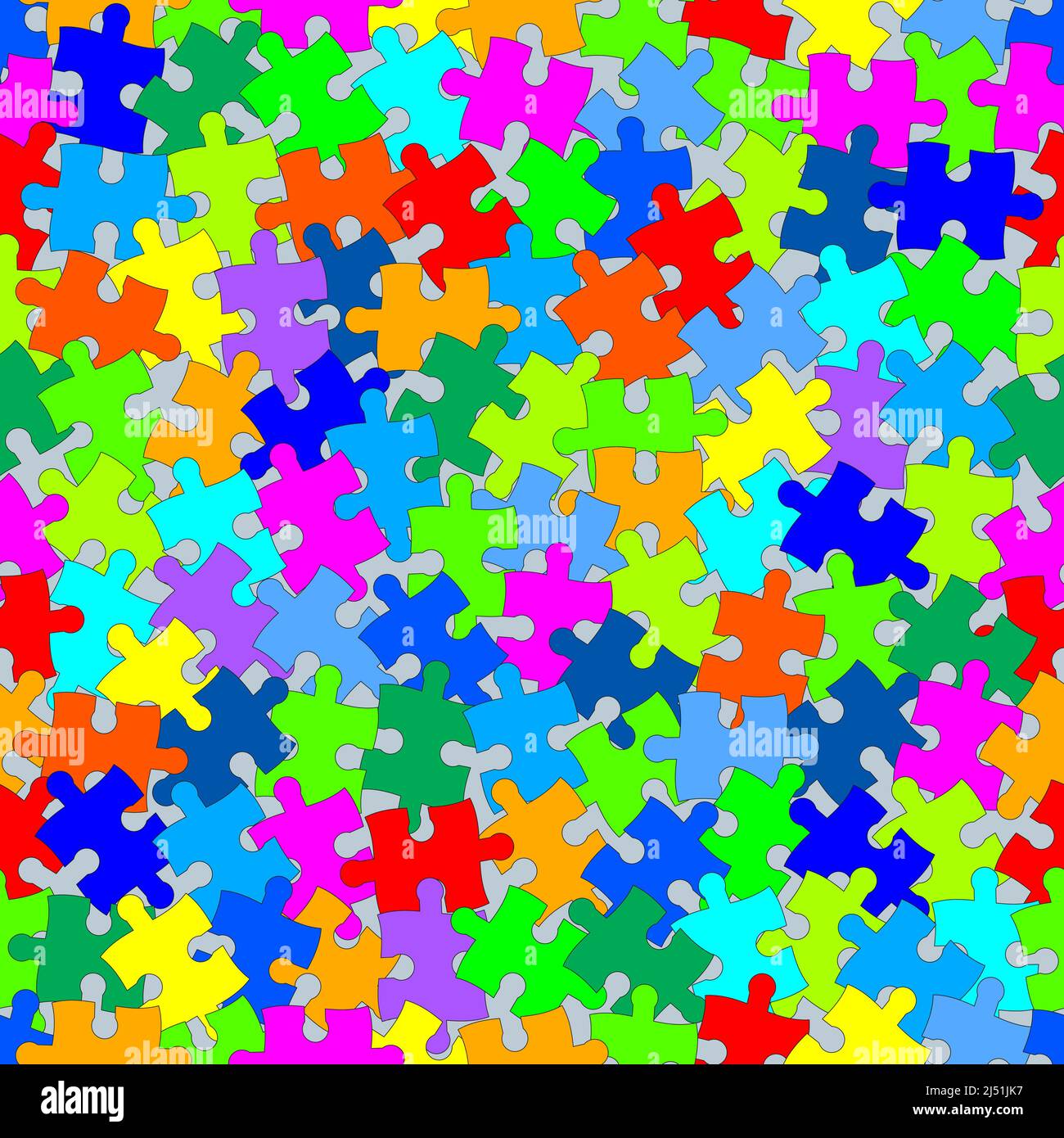 Cartoon illustration child puzzle piece hi-res stock photography and ...