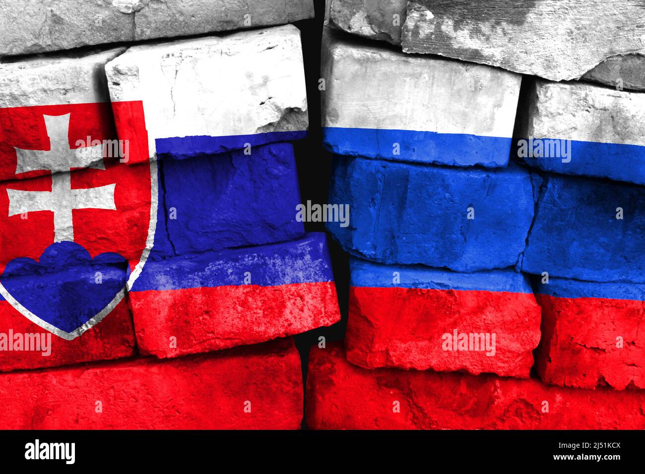 Concept of the relationship between Slovakia and Russia with two ...