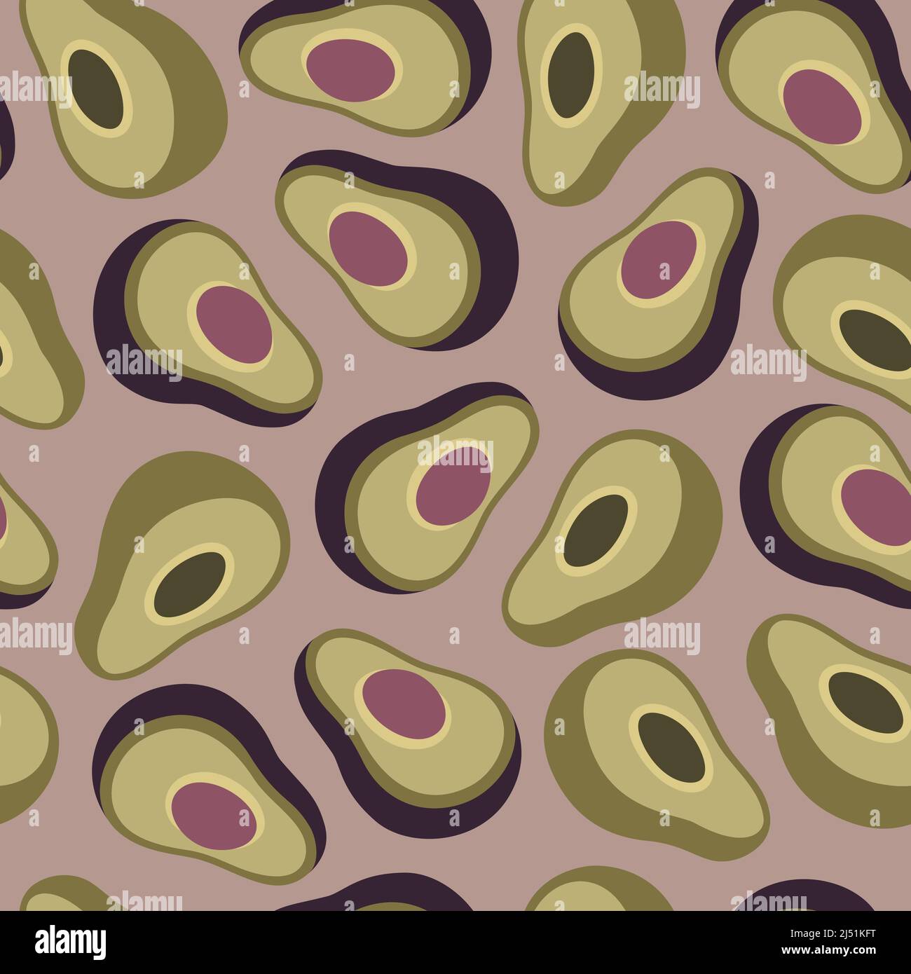 Avocado pattern Stock Vector Images - Alamy
