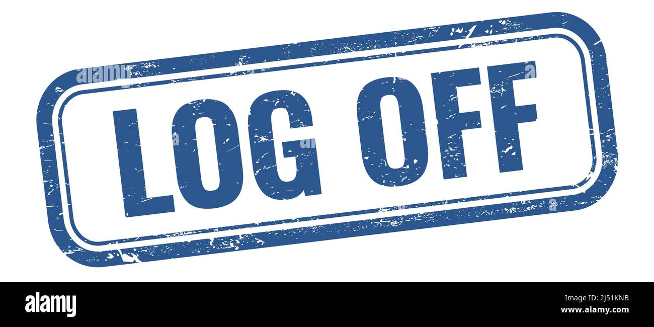 Log off stamp hi-res stock photography and images - Alamy