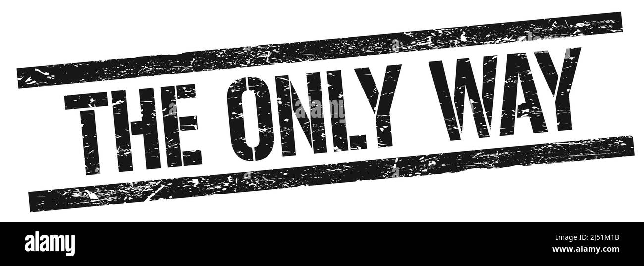 This way only sign Cut Out Stock Images & Pictures - Alamy