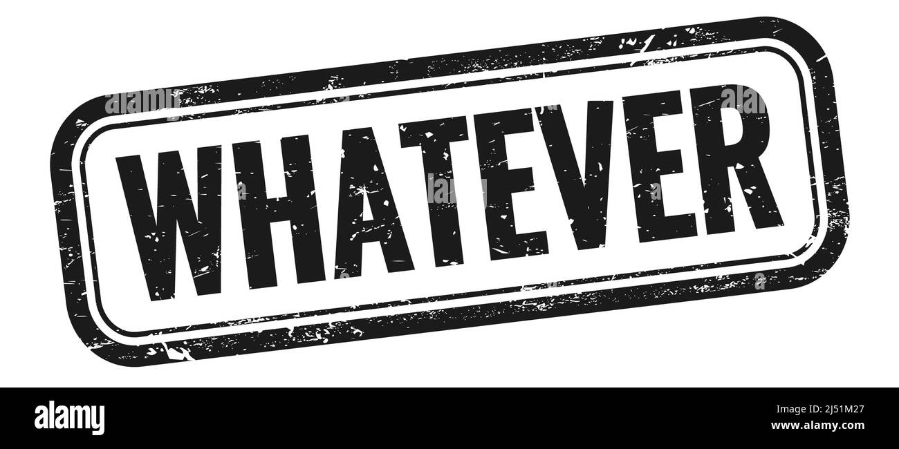 Whatever stamp hi-res stock photography and images - Alamy