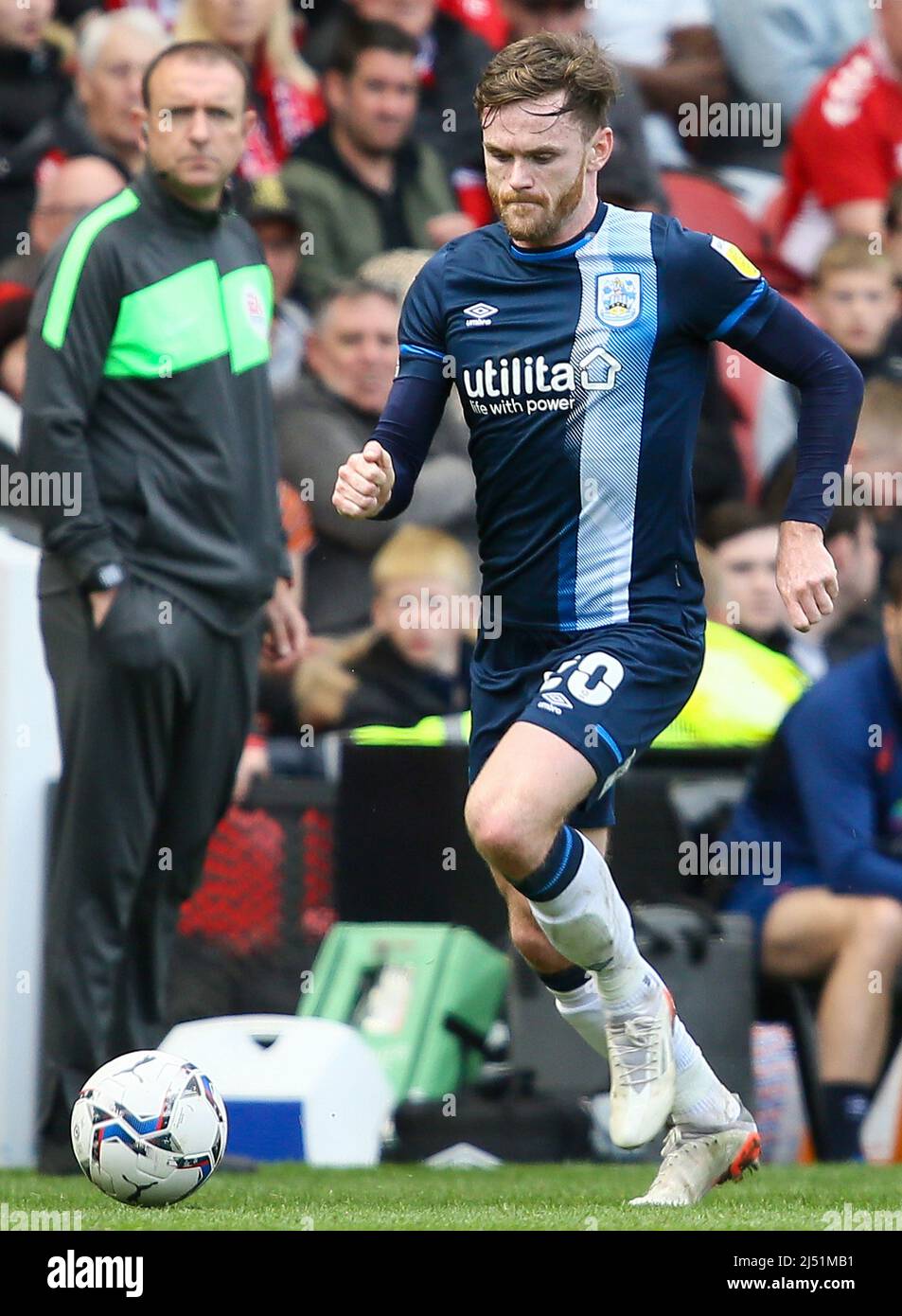 Oliver Turton of Huddersfield Town - Middlesbrough v Huddersfield Town ...