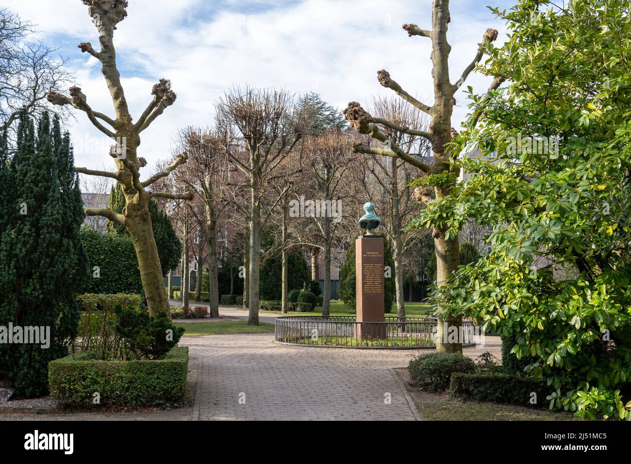 Garrison Cemetery in Copenhagen, Denmark Stock Photo - Alamy