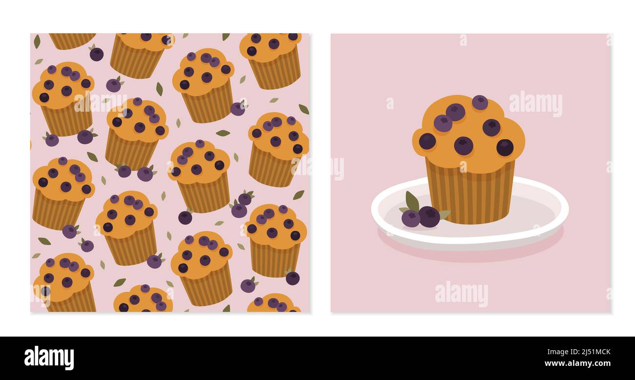 Blueberry art Cut Out Stock Images & Pictures - Alamy