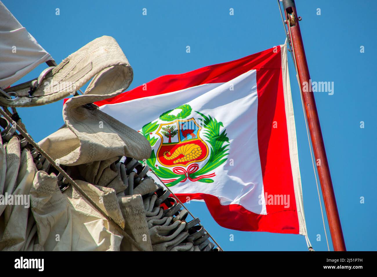 Brazil peru flag hi-res stock photography and images - Alamy