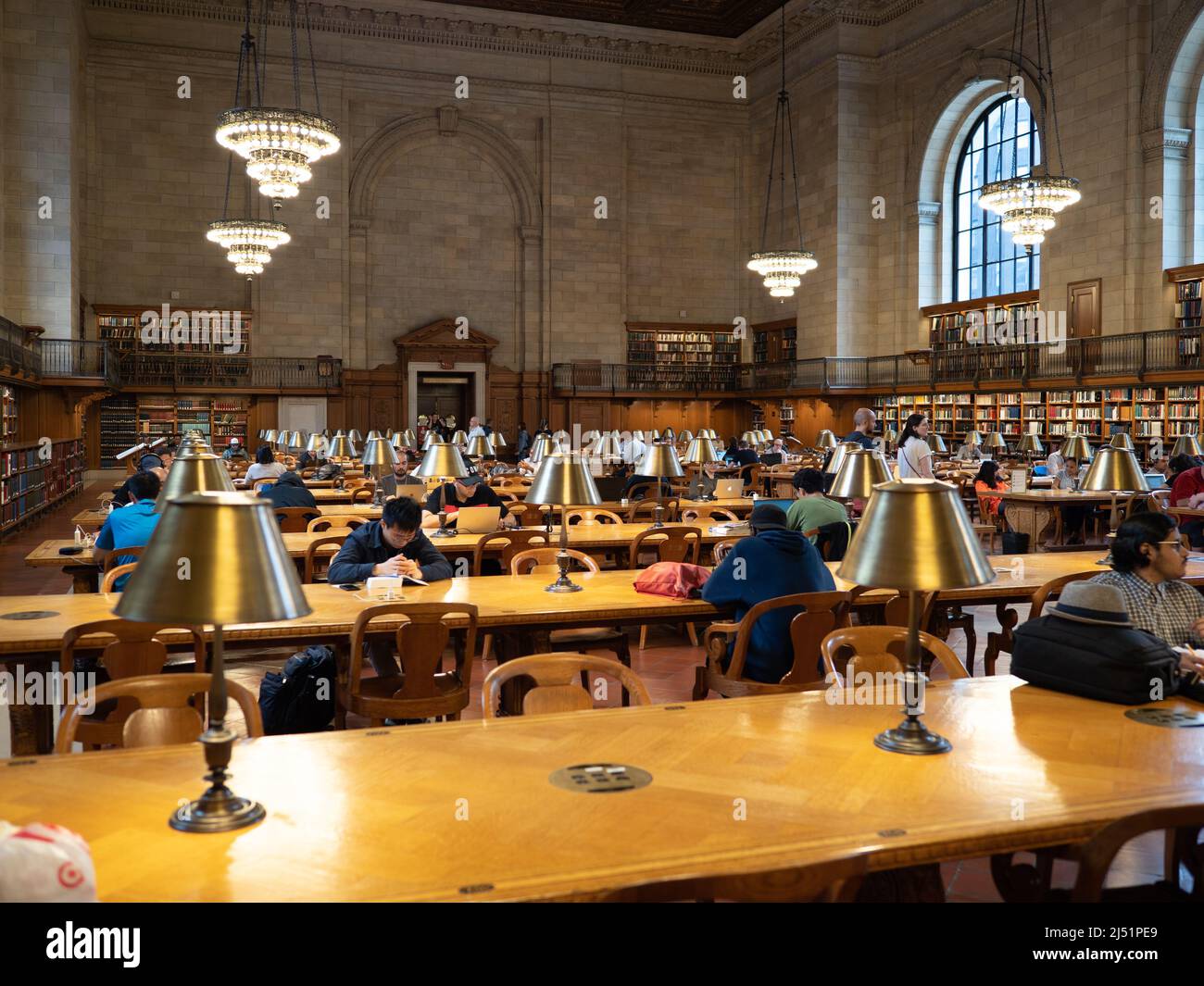 Rose Main reading room Stock Photo - Alamy