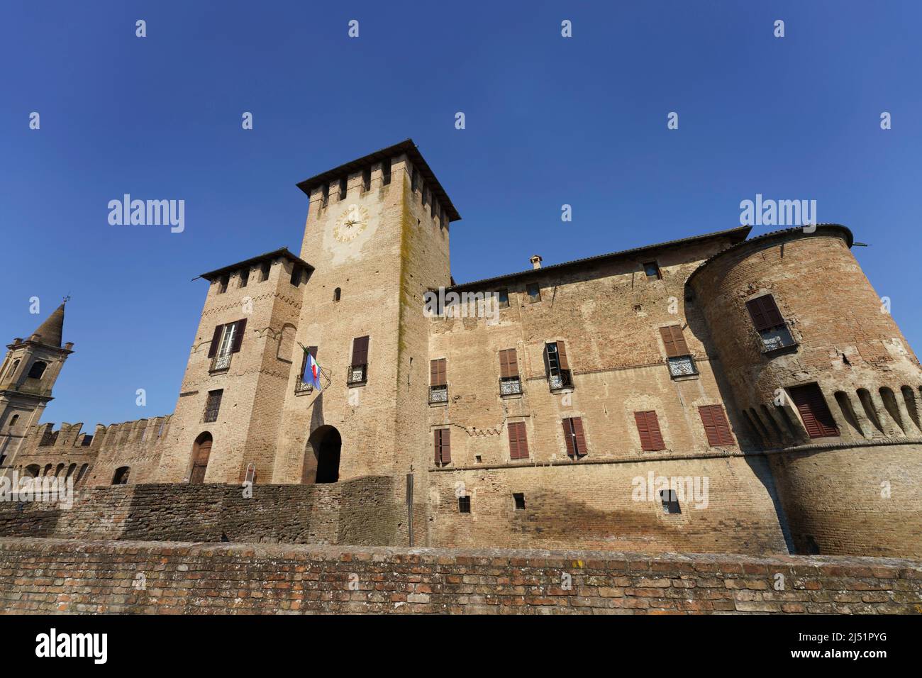 Fontanellato, historic town in Parma province, Emilia-Romagna, Italy ...