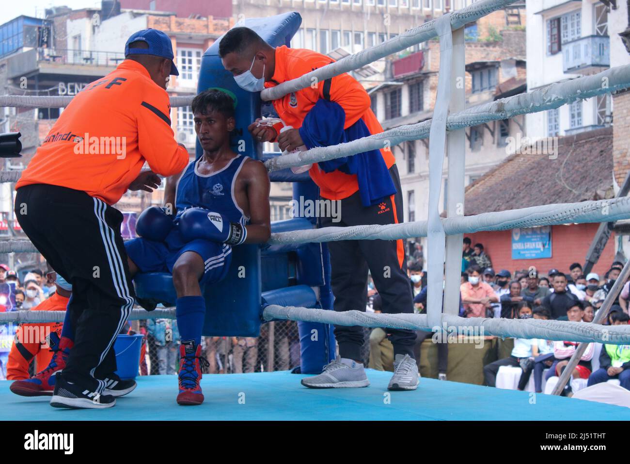 Kathmandu, Nepal. 19th Apr, 2022. On April.19, 2022 in Kathmandu, Nepal ...