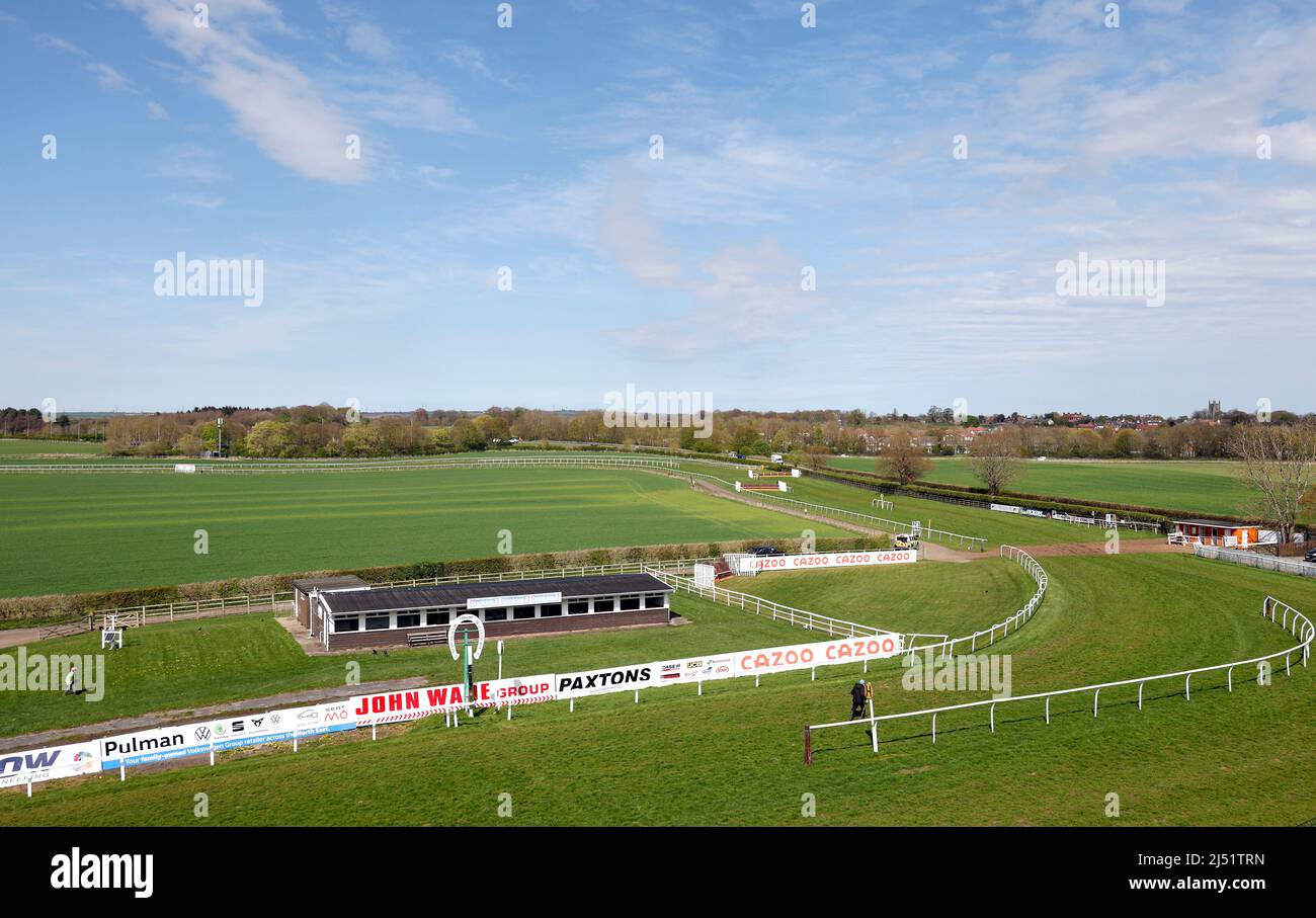 Sedgefield racecourse general view hi-res stock photography and images ...