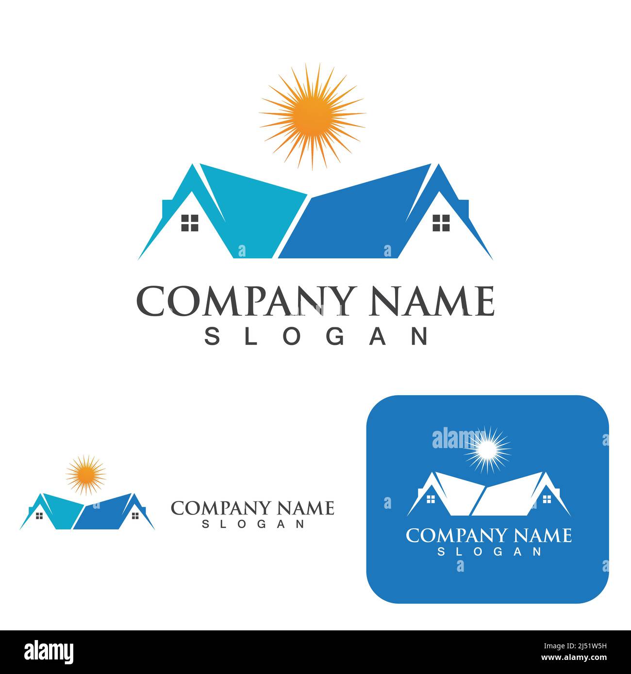 Home and building house logo vector Stock Vector Image & Art - Alamy
