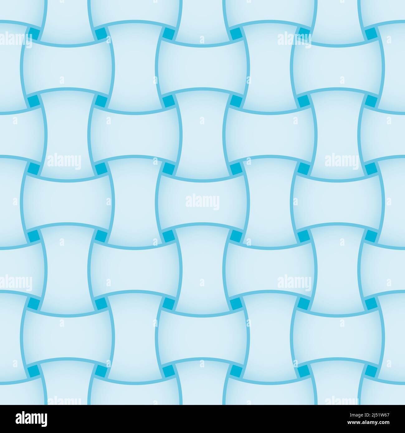 Geometric seamless pattern with intertwined bands. Wrapping paper ...