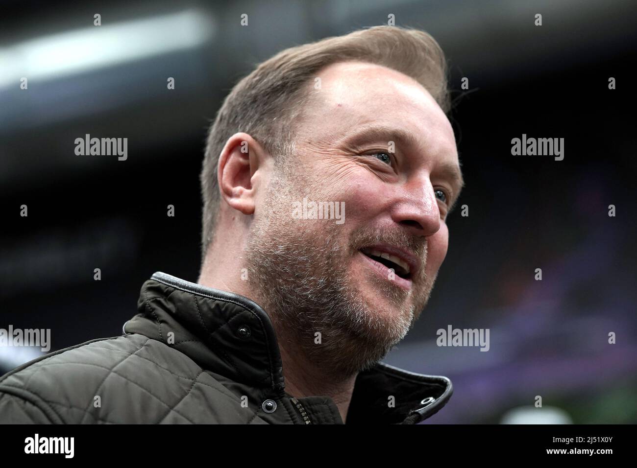 Francis Warren during an open workout at BOXPARK Wembley, London ...