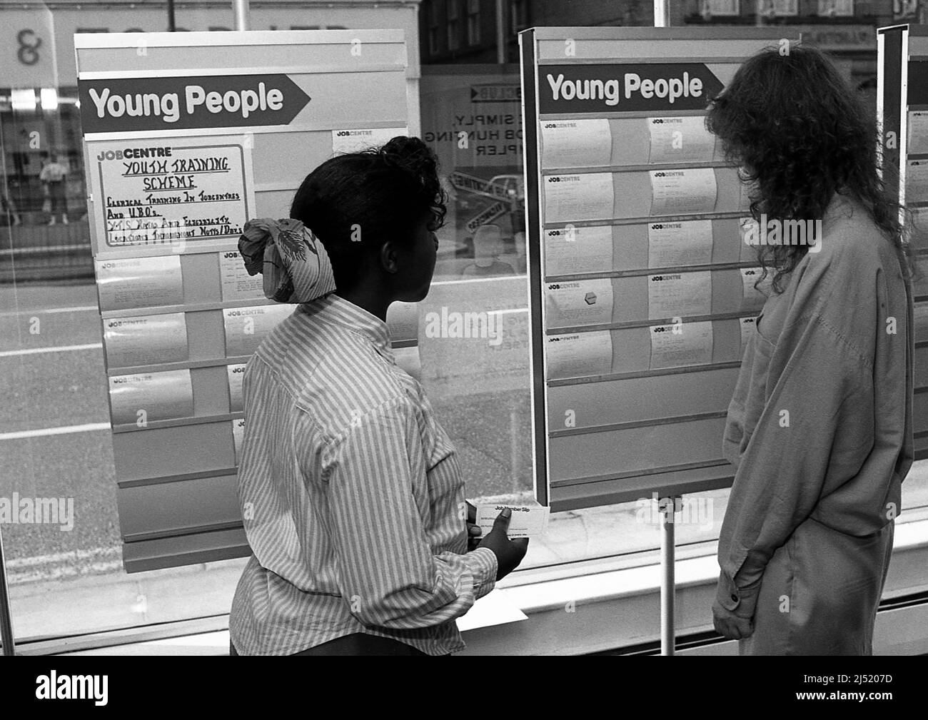 Women job centre Black and White Stock Photos & Images - Alamy