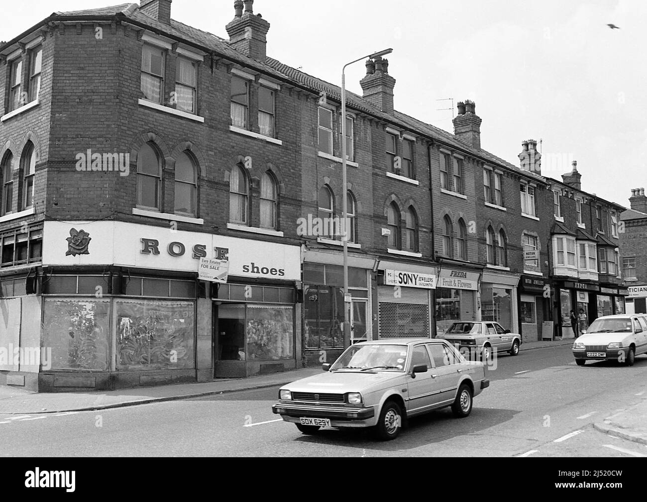 High street shops uk Black and White Stock Photos & Images - Alamy