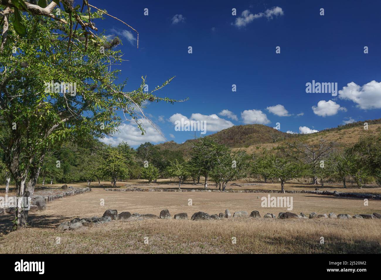 Ponce, Puerto Rico, USA: Main plaza at the Tibes Indigenous Ceremonial ...