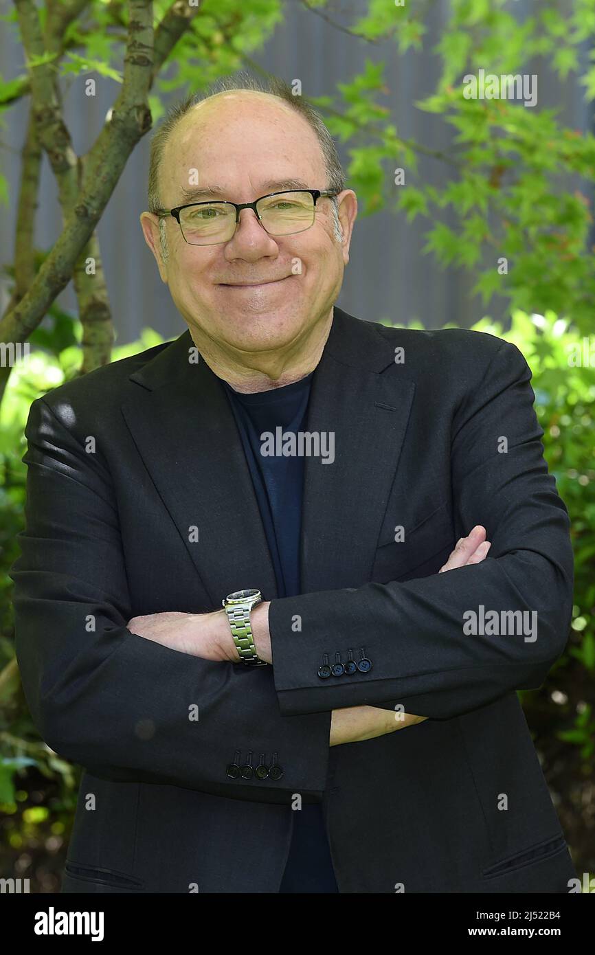 19th April 2022; Carlo Verdone during Tv Broadcast The Band photocall ...