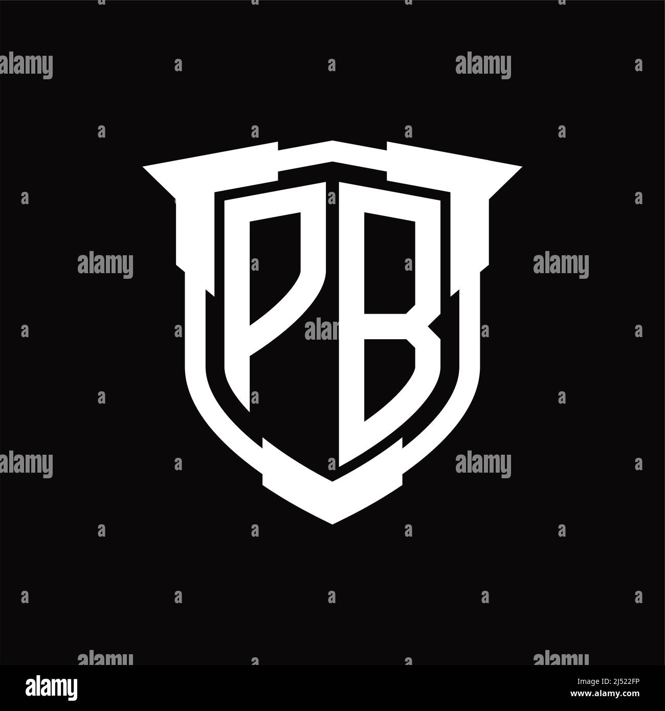 Pb template Stock Vector Images - Alamy