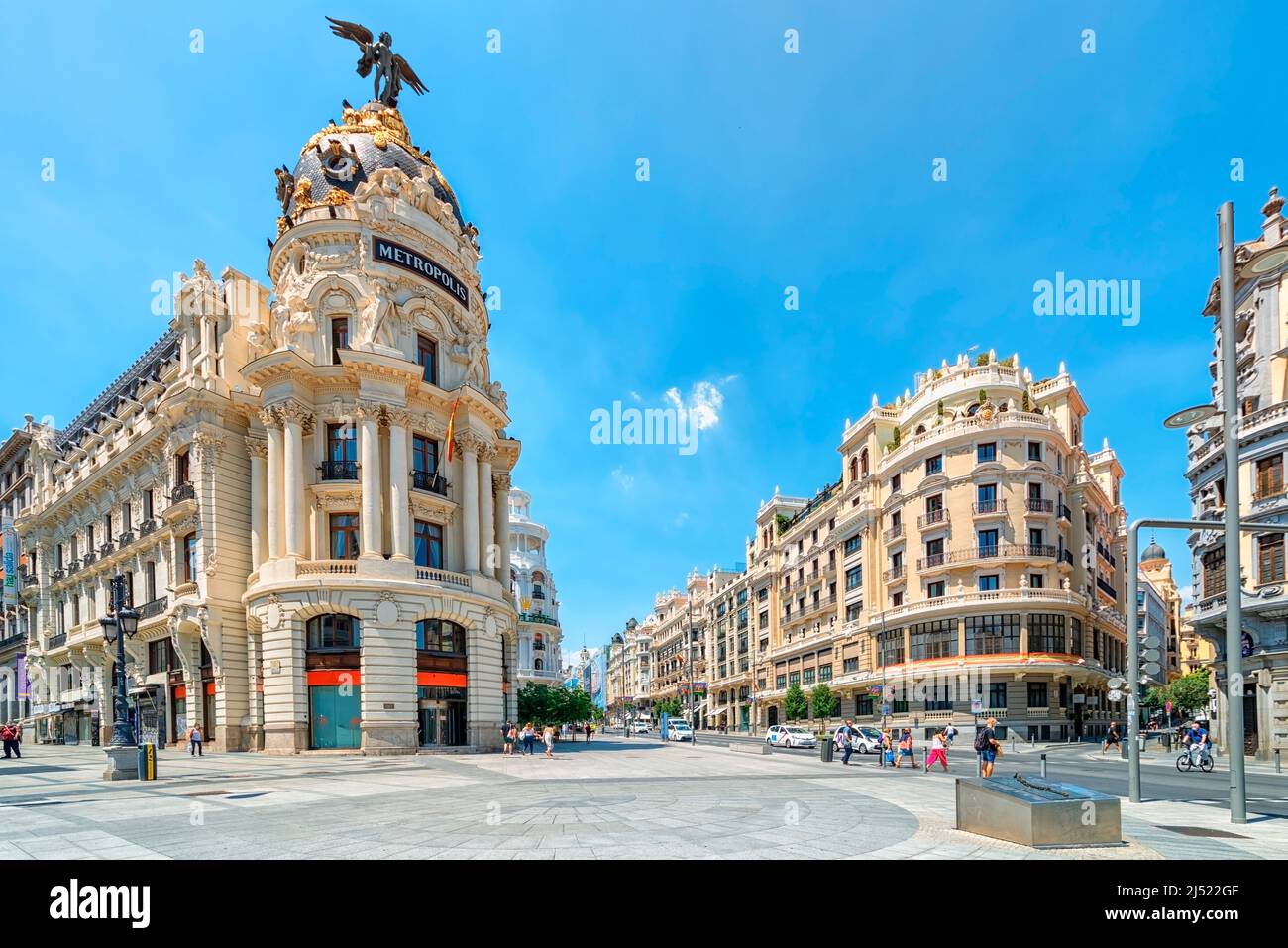 Gran via hi-res stock photography and images - Alamy