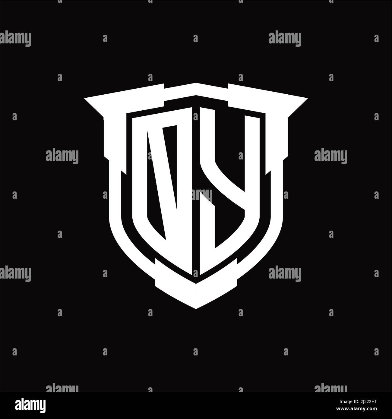 OY Logo monogram letter with shield shape design template Stock Vector Image & Art - Alamy