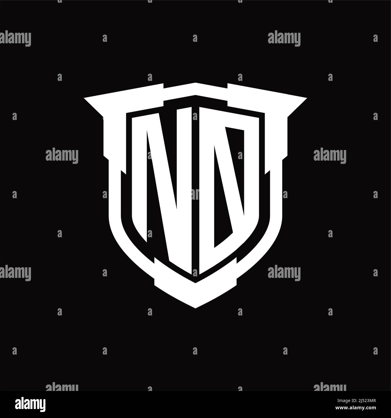 No letter Stock Vector Images - Alamy