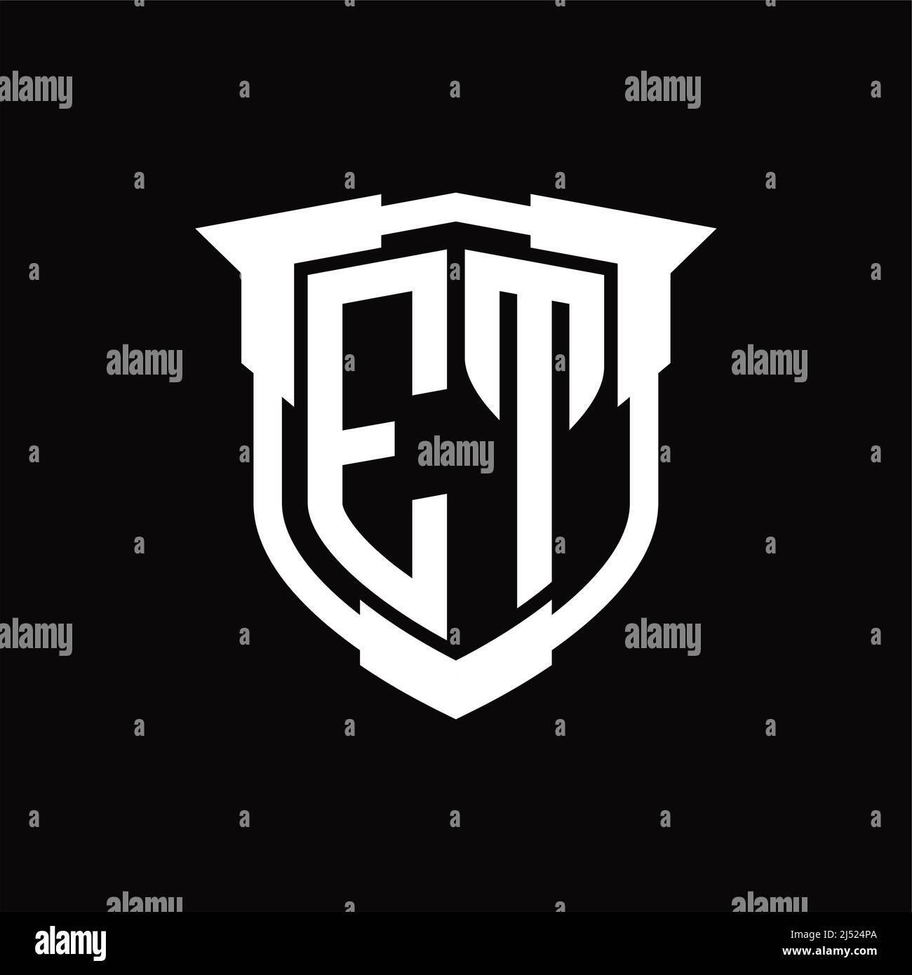 Et letter Stock Vector Images - Alamy