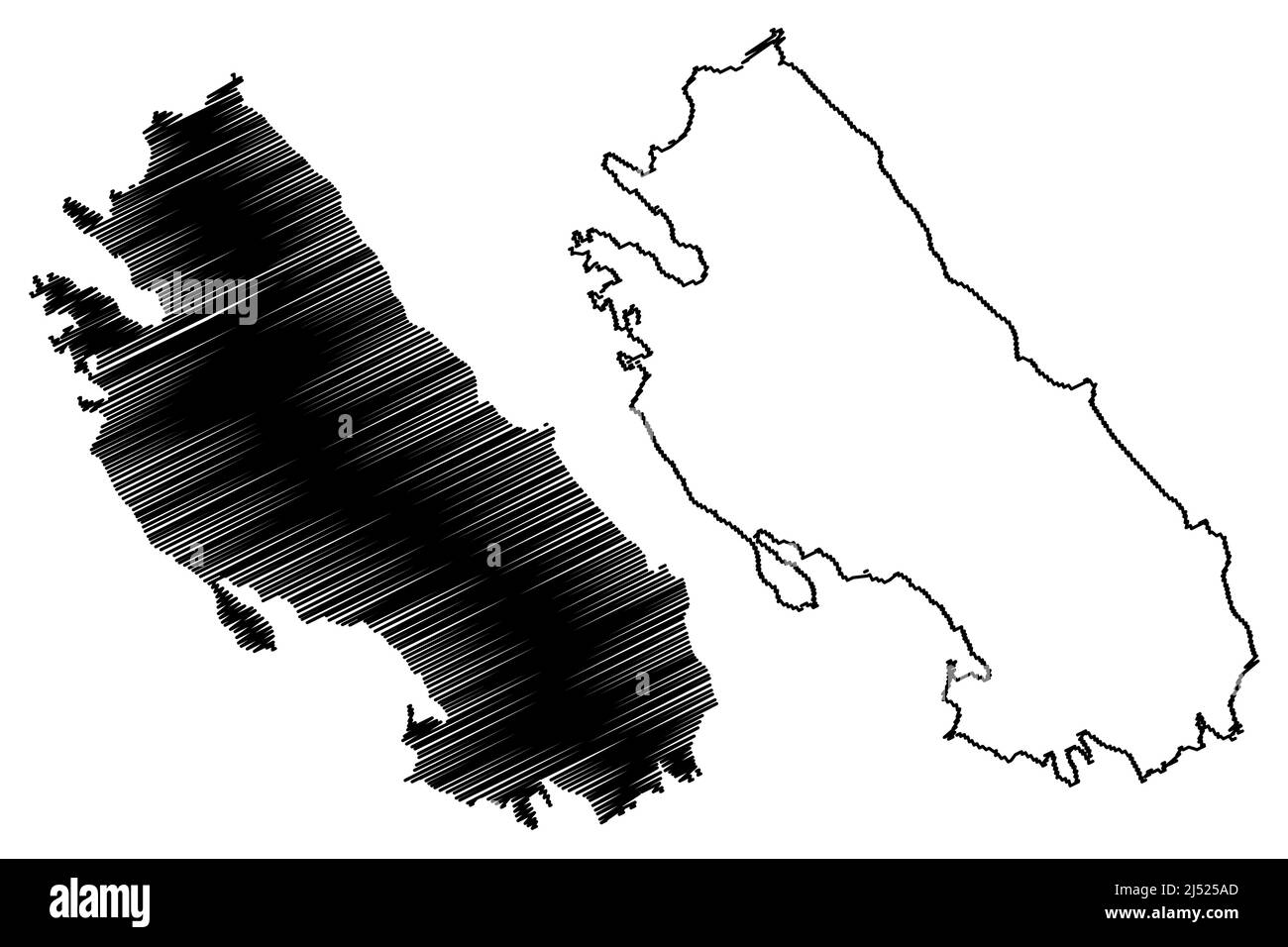 Vaygach island (Russia, Russian Federation, Arkhangelsk Oblast) map ...