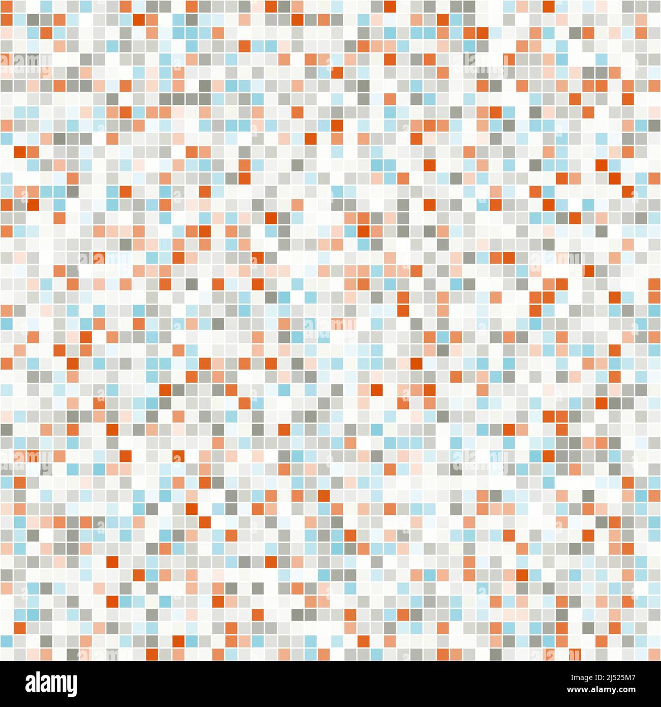 Mosaic seamless colored pixel background. Vector illustration Stock ...