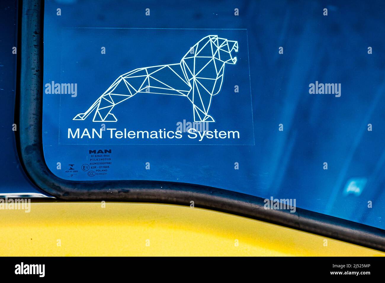 Cape Town, South Africa - February 17, 2022: Computer Telematics ...