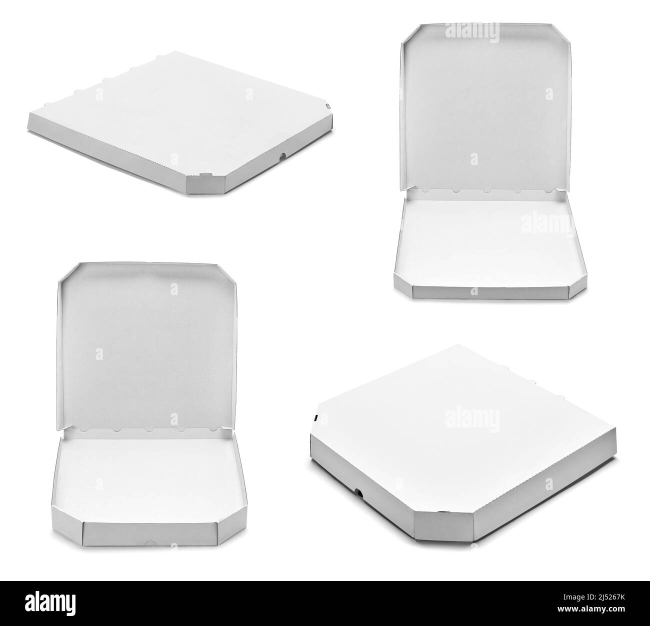 pizza box food cardboard delivery package Stock Photo - Alamy