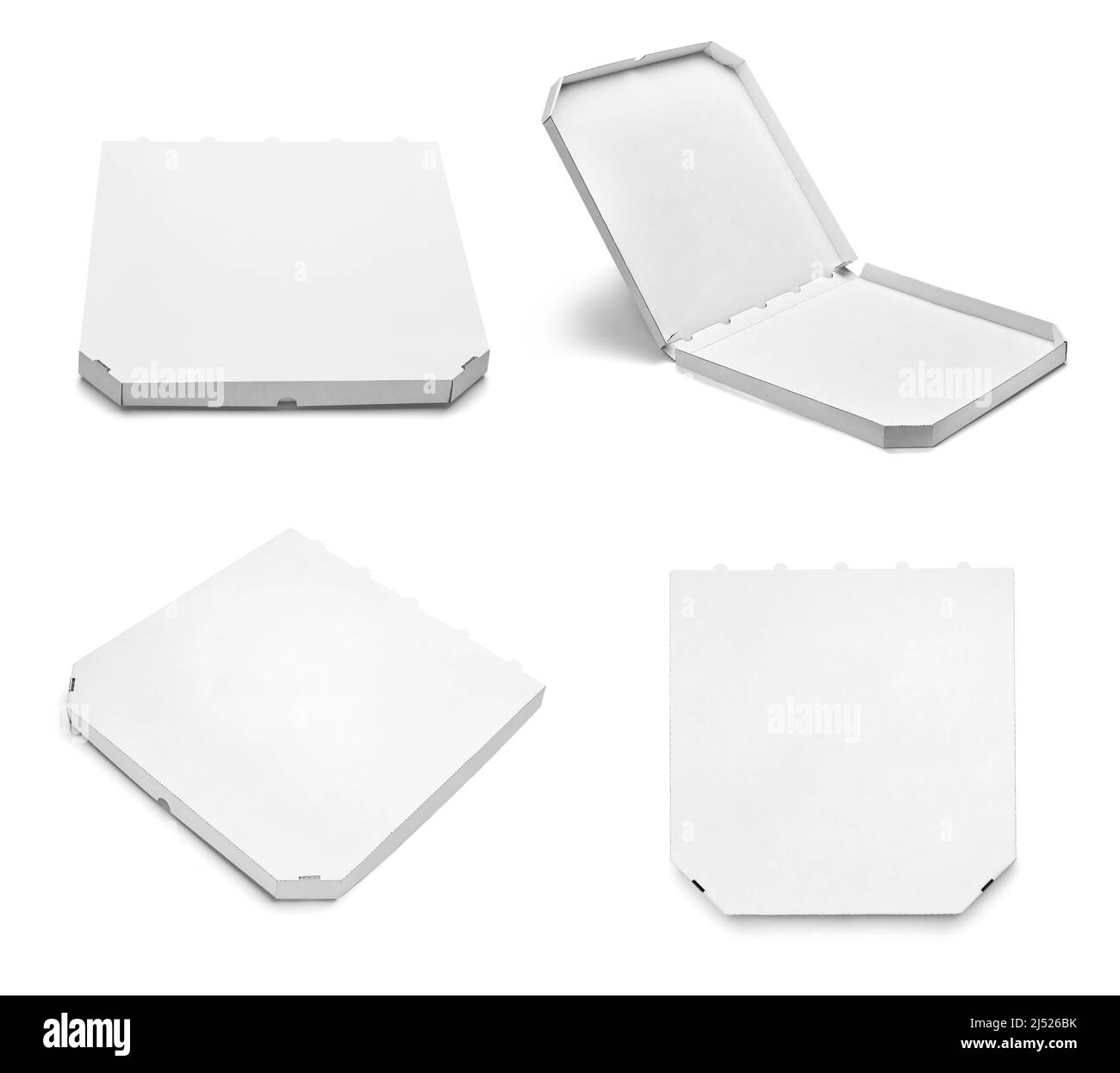 pizza box food cardboard delivery package Stock Photo - Alamy