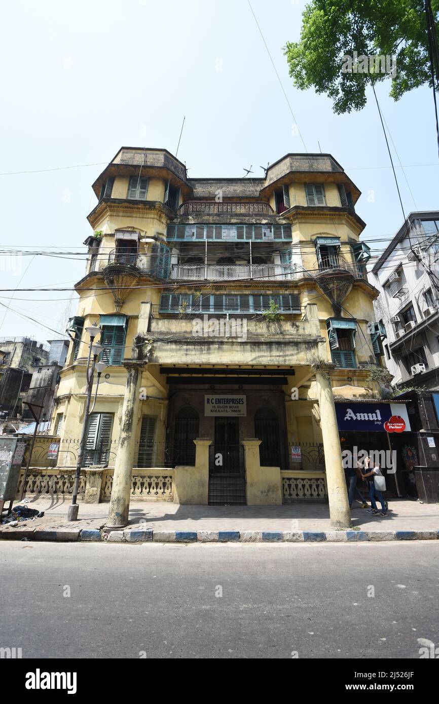 15 Elgin road. Kolkata, West Bengal, India Stock Photo - Alamy