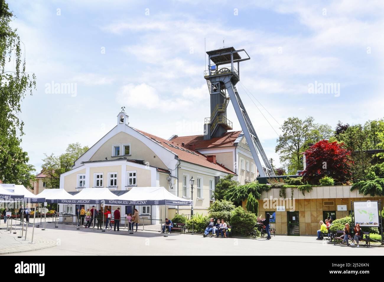 The Danilowicz Shaft in salt mine Wieliczka, Poland Stock Photo - Alamy