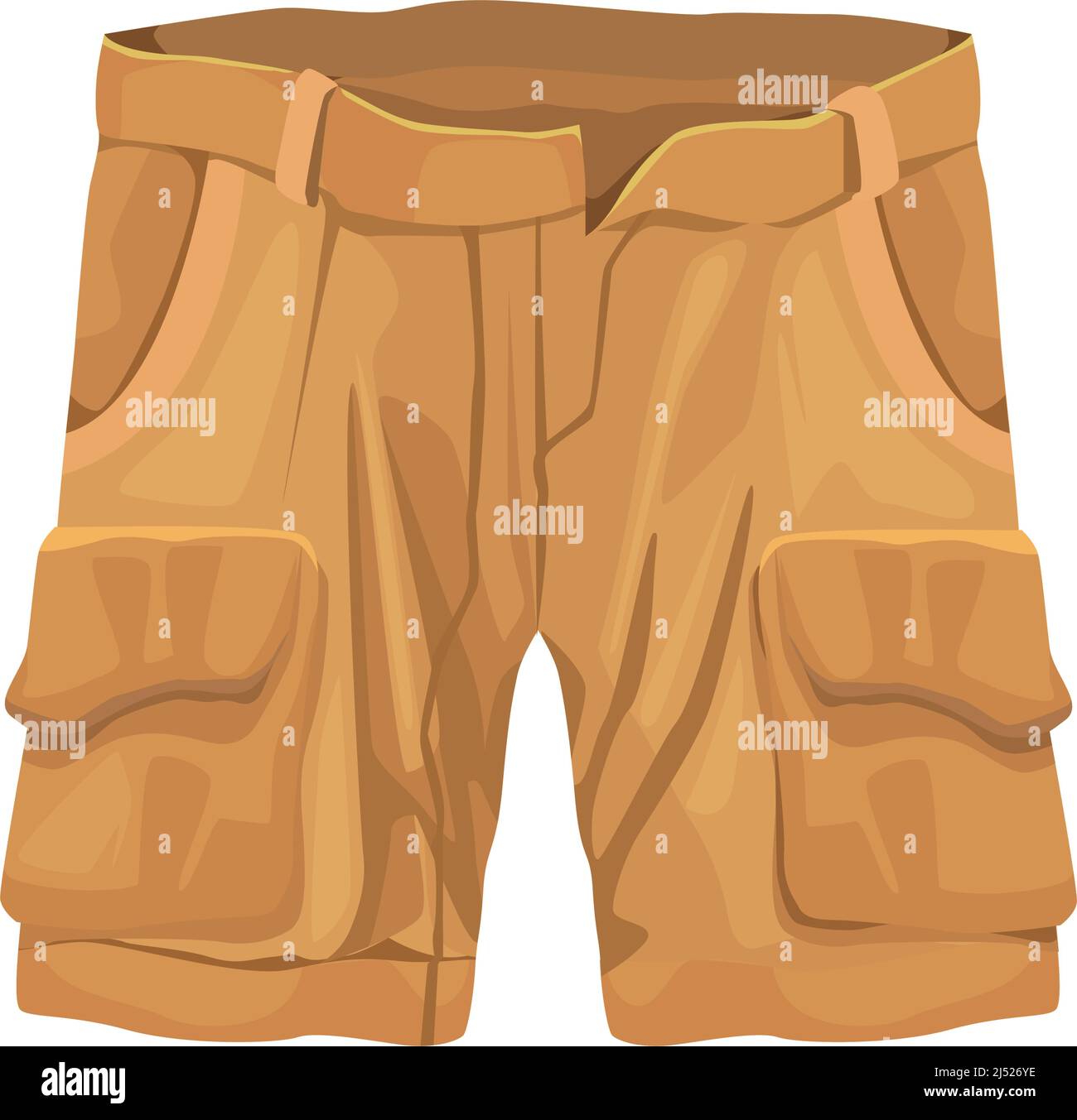 Yellow short shorts Stock Vector Images - Alamy