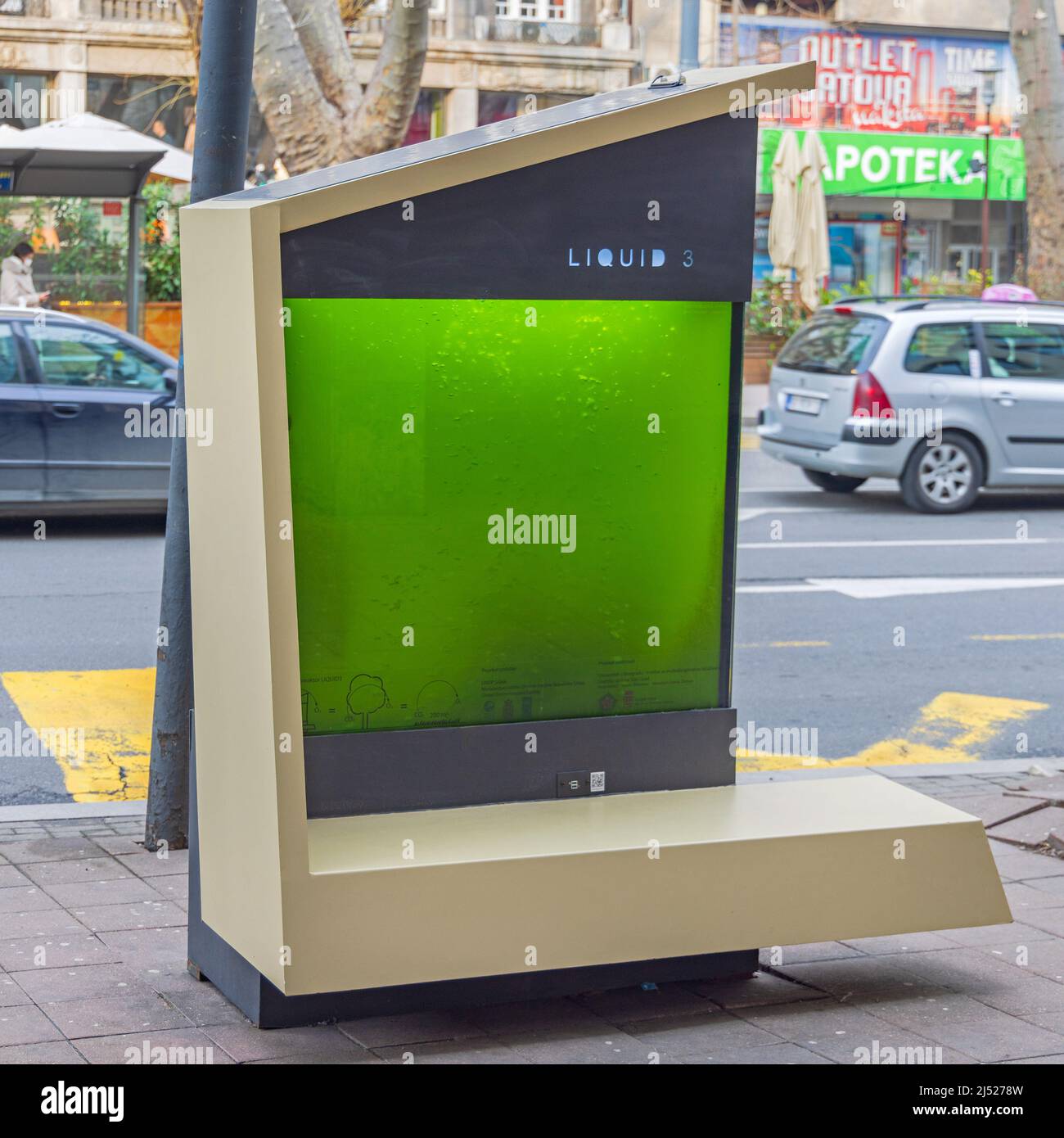 Belgrade, Serbia - March 04, 2022: Urban Photo Bioreactor Bench Liquid3 ...
