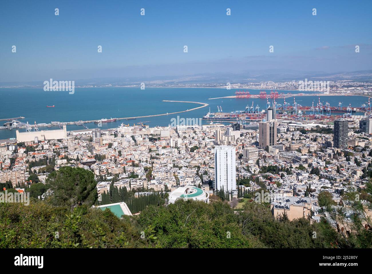 Haifa bay hi-res stock photography and images - Alamy