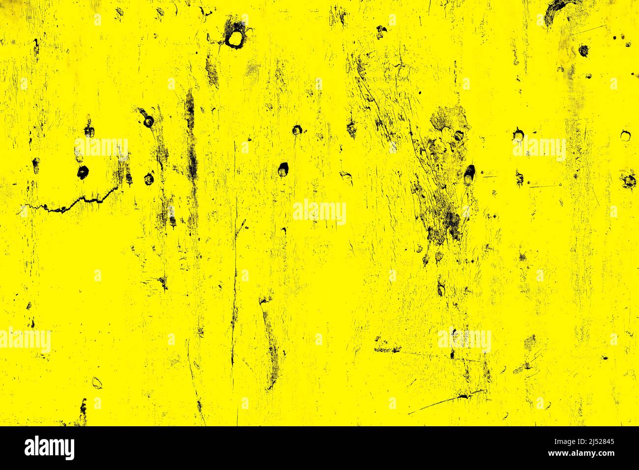 Rustic old wooden tabletop with yellow overlay for texture background ...