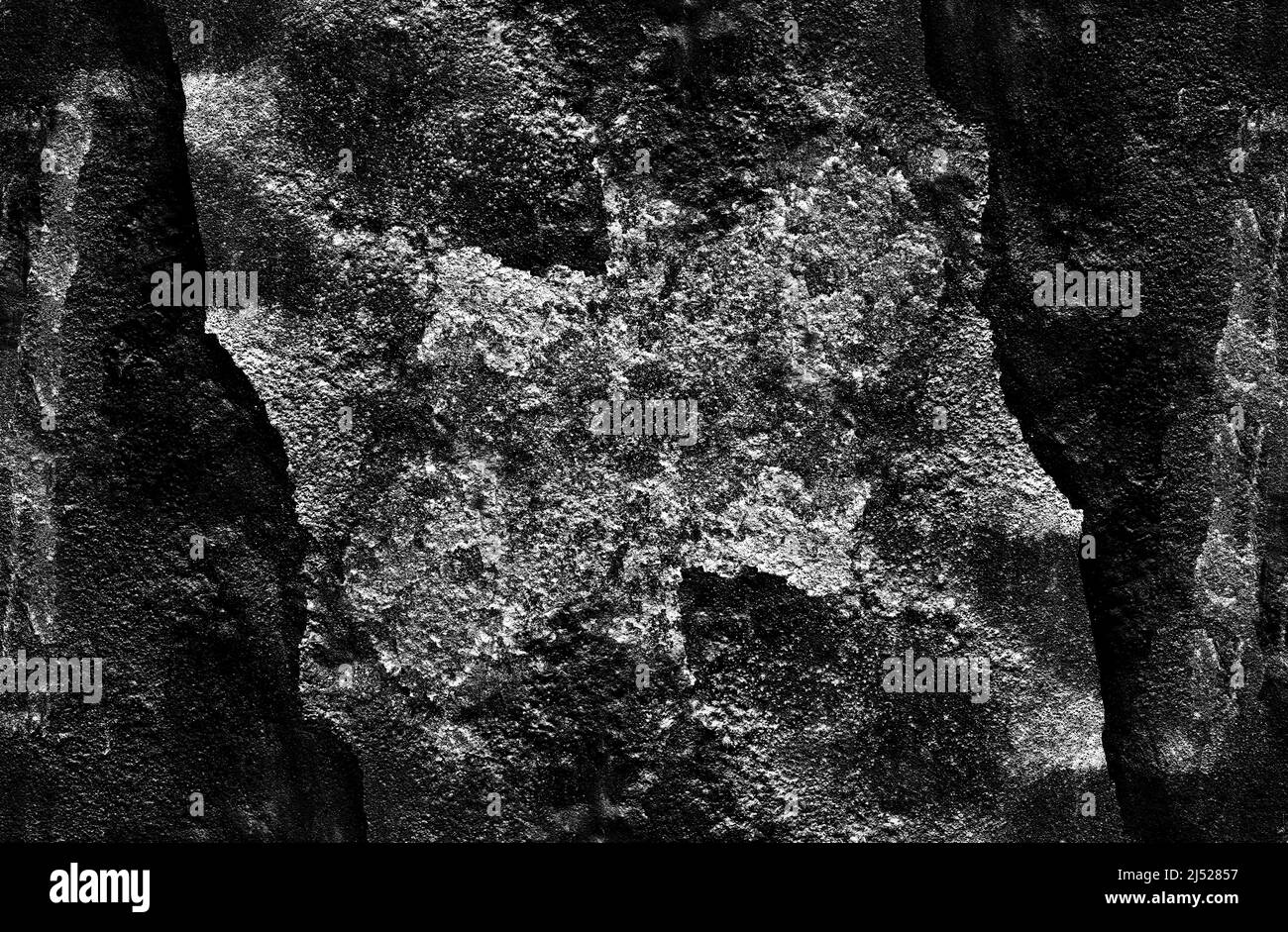 Damaged stone wall surface with heavy grunge texture Stock Photo - Alamy