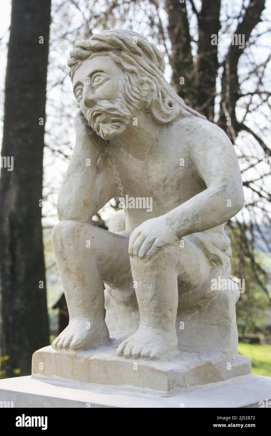 Sad jesus hi-res stock photography and images - Alamy